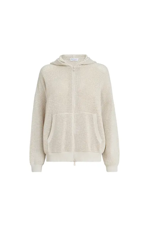 Brunello Cucinelli Sparkling Net Sweatshirt