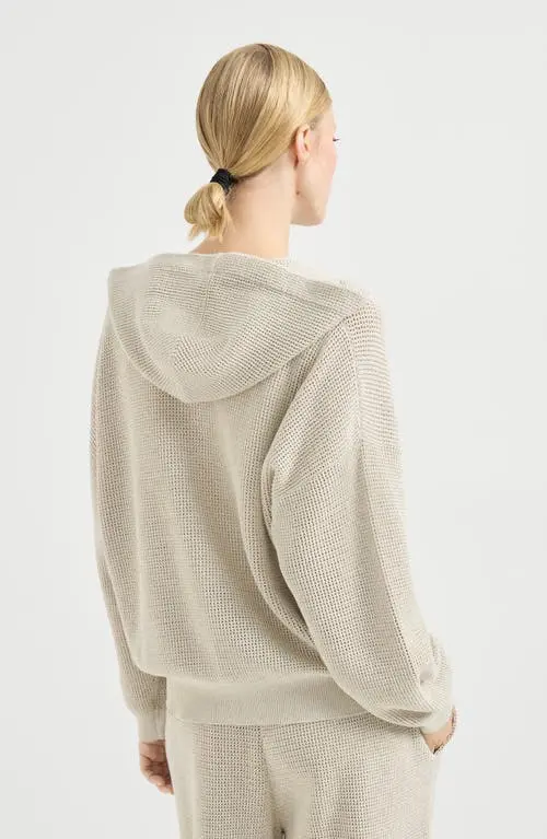 Brunello Cucinelli Sparkling Net Sweatshirt