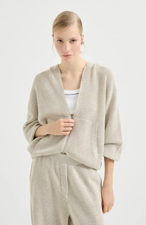 Brunello Cucinelli Sparkling Net Sweatshirt