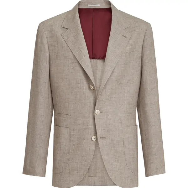 Brunello Cucinelli Deconstructed Blazer - Brown