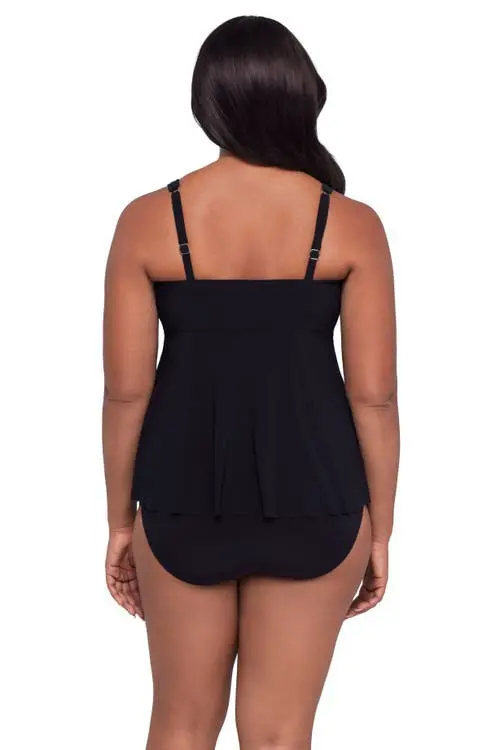 TRIMSHAPER Maddie Square Neck Tankini Swimsuit Top