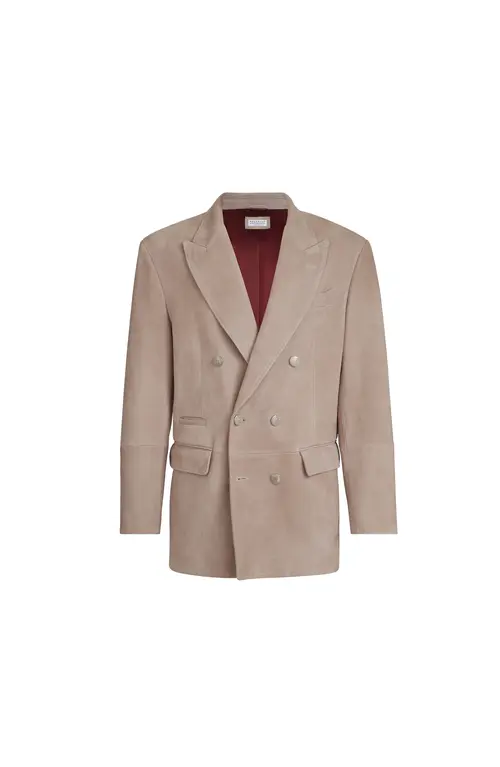 Brunello Cucinelli Suede Blazer - Yuta