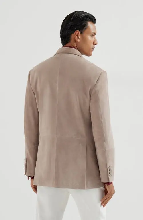 Brunello Cucinelli Suede Blazer - Yuta