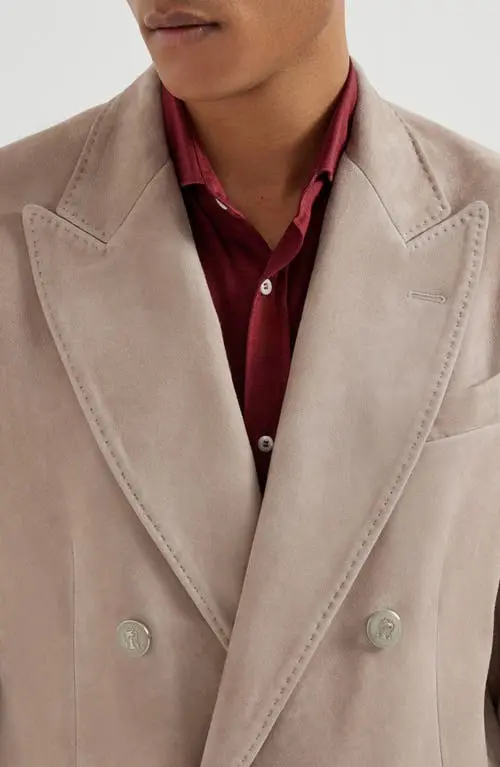 Brunello Cucinelli Suede Blazer - Yuta