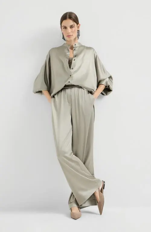 Brunello Cucinelli Track Trousers - Olive