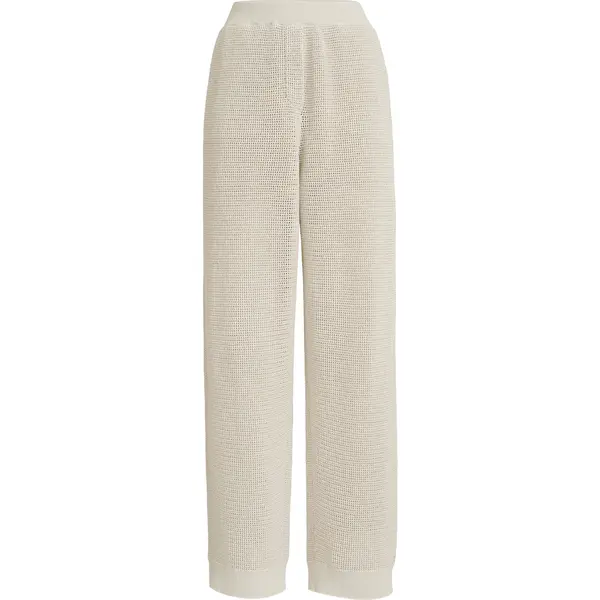 Brunello Cucinelli Sparkling Net Knit Trousers