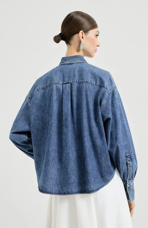 Brunello Cucinelli Button Down Shirt - Denim