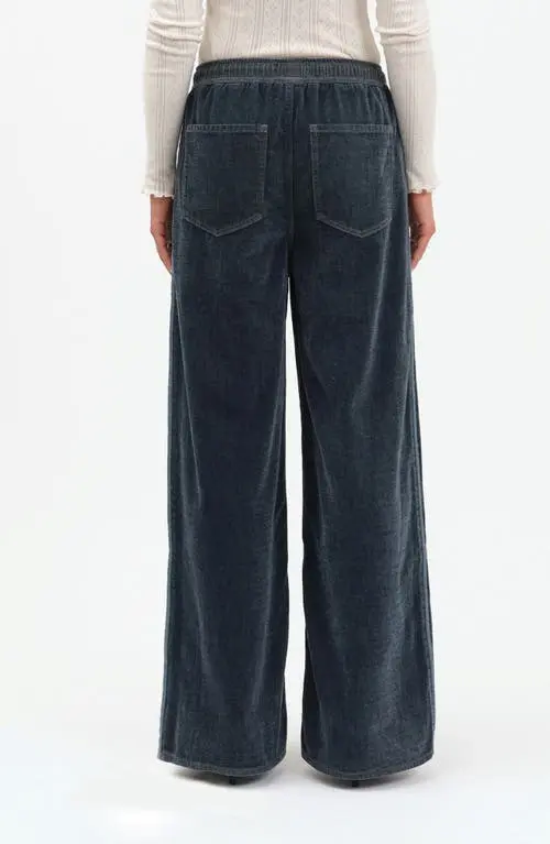 DAZE Drawcord Wide Leg Pants