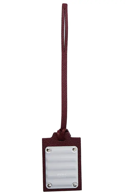 FPM MILANO Luggage Tag - Raspberry