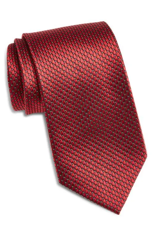 Nordstrom Silk Jacquard Neck Tie - Red