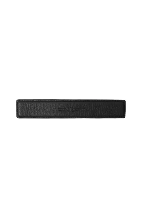FPM MILANO Leather Luggage Handle - Black