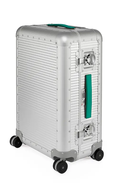 FPM MILANO Leather Luggage Handle - Pepper Mint