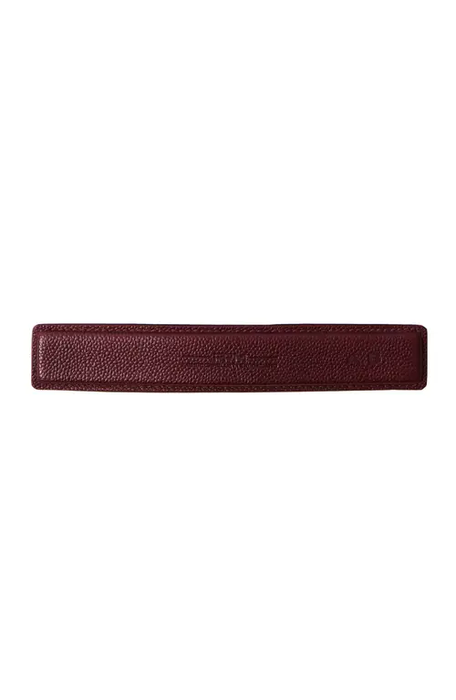 FPM MILANO Leather Luggage Handle - Raspberry