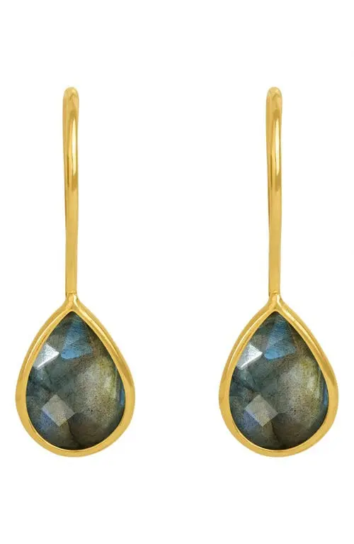 DEAN DAVIDSON Nosara Droplet Earrings - Labradorite