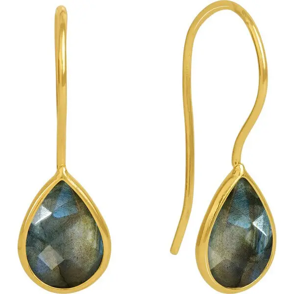 DEAN DAVIDSON Nosara Droplet Earrings - Labradorite