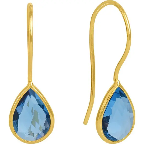 DEAN DAVIDSON Nosara Droplet Earrings - Midnight Blue