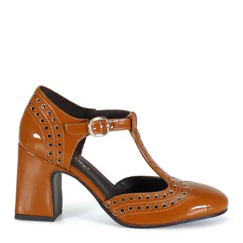 DIBA TRUE Juke Box Leather Mary Jane Heel