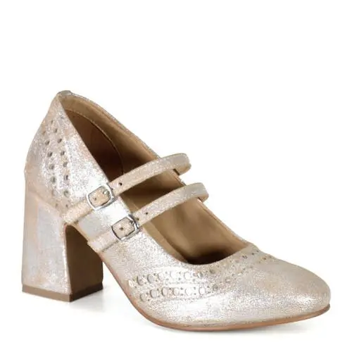 DIBA TRUE Jet Liner Leather Mary Jane Heel