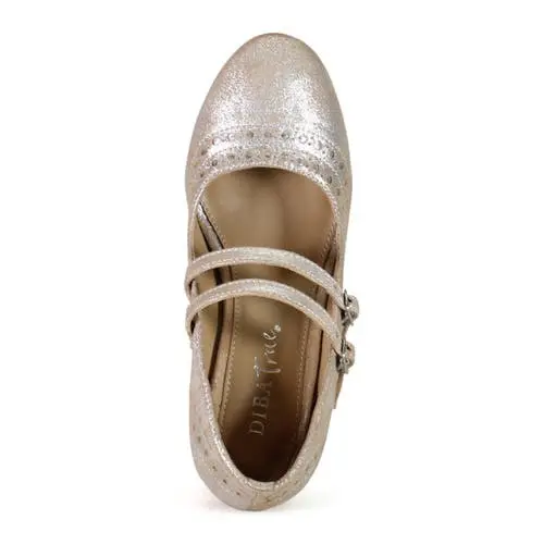 DIBA TRUE Jet Liner Leather Mary Jane Heel