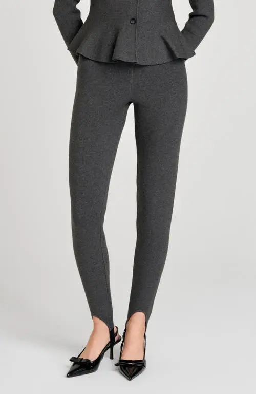 WAYF Brooklyn Stirrup Leggings - Charcoal