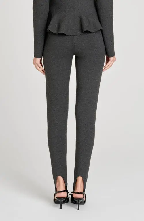 WAYF Brooklyn Stirrup Leggings - Charcoal