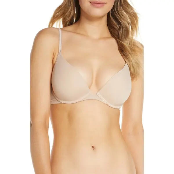 SKARLETT BLUE Breathless Convertible Push-up Bra - Cashmere