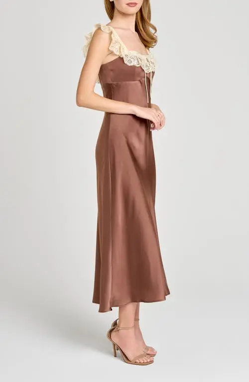 WAYF Ella Lace Trim Slipdress