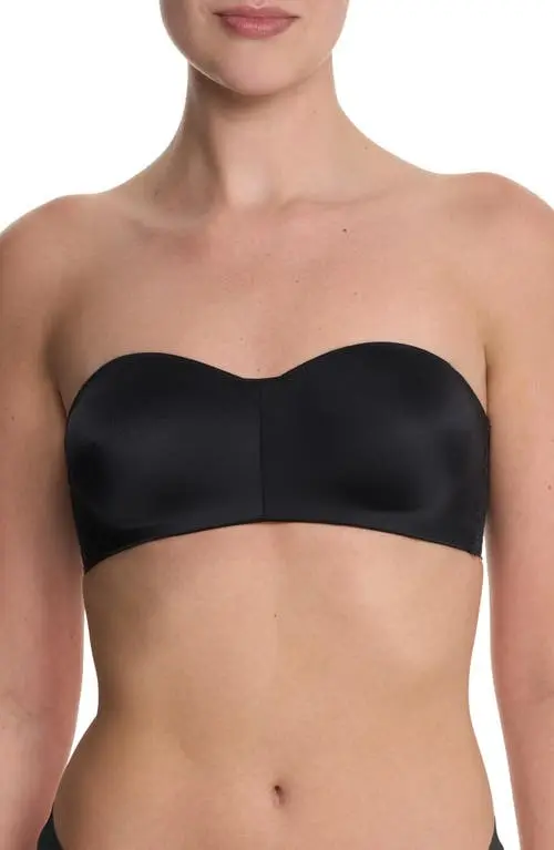Natori Adapt Smooth Bandeau Strapless Bra - Black