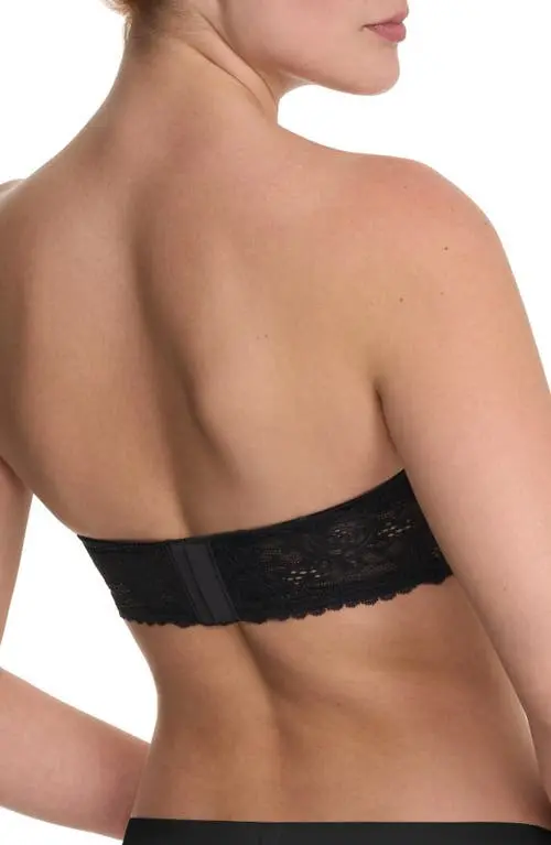 Natori Adapt Smooth Bandeau Strapless Bra - Black