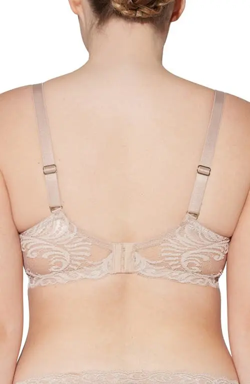 Natori Feathers Full Figure Underwire Bra - Cafe