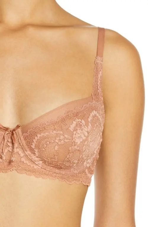 SKARLETT BLUE Minx Underwire Balconette Bra - Gleam