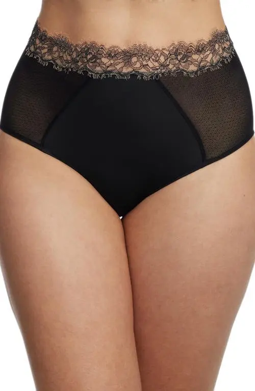 SKARLETT BLUE Entice High Waisted Brief - Black/nylon