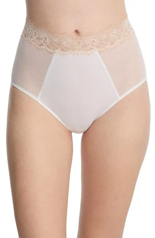 SKARLETT BLUE Entice High Waisted Brief - White/nylon