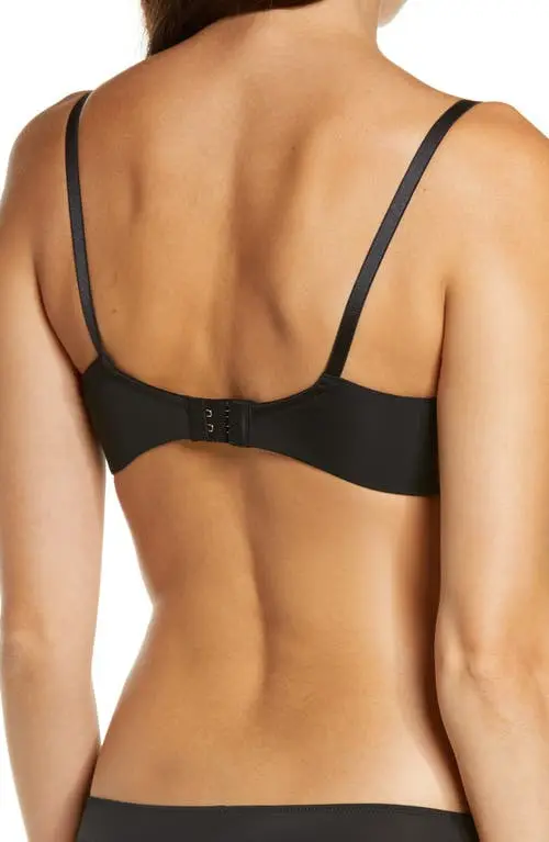 SKARLETT BLUE Entice Underwire Balconette Bra - Black/midnight
