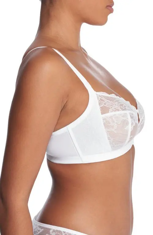 Natori Statement Full Fit Wireless Bra - White
