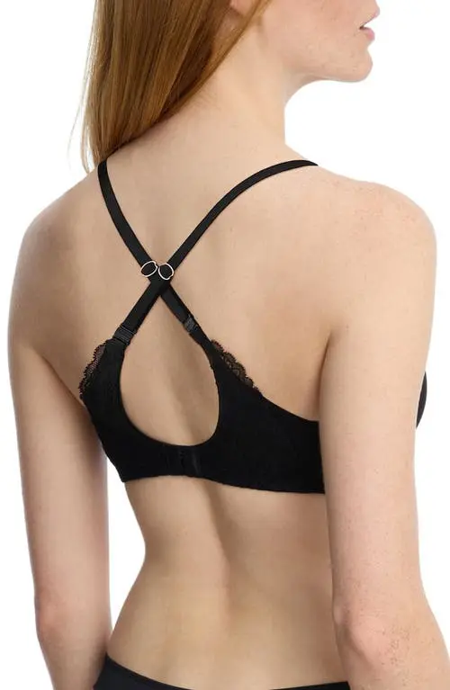 SKARLETT BLUE Minx Plunge Multi-way T-shirt Bra - Black
