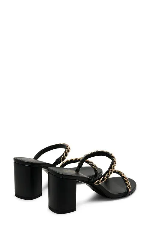 STUART WEITZMAN Soluxe Crystal Slide 75 - Black