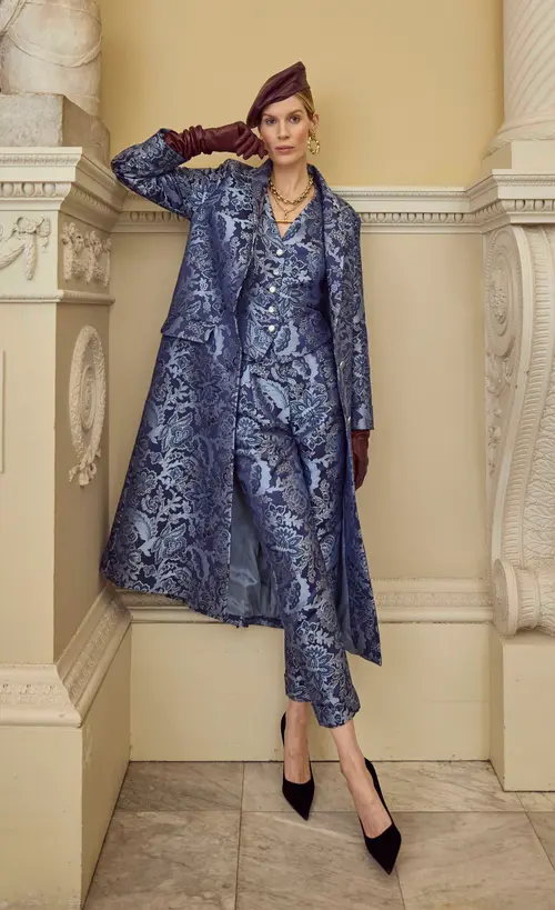 TEMPERLEY LONDON Francis Wide-leg Trousers