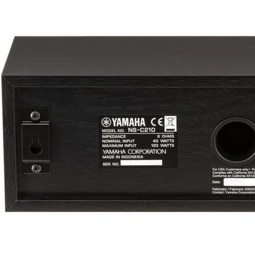 YAMAHA Ns-c210 Center Channel Speaker