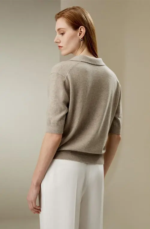 Lilysilk Ultrafine Merino Wool Polo