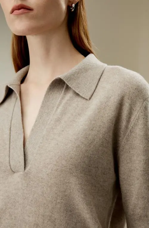 Lilysilk Ultrafine Merino Wool Polo