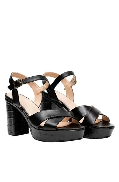 MENINA STEP Pippa Block Heel Sandal