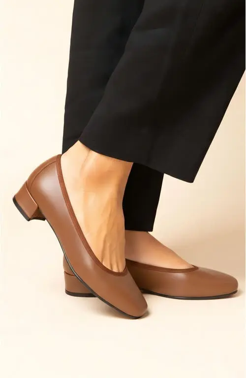 MENINA STEP Isa Leather Ballet Flat
