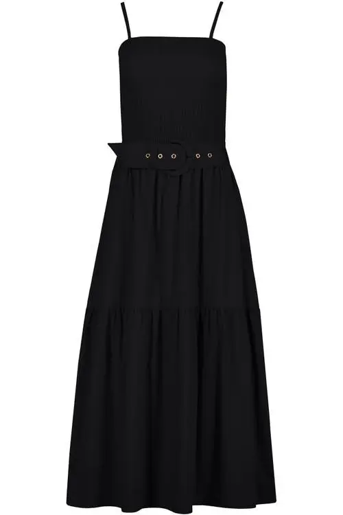 BISHOP + YOUNG Stella Smocked Tiered Dress