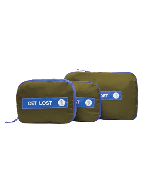 BABOON TO THE MOON Packing Cube Set - Olive
