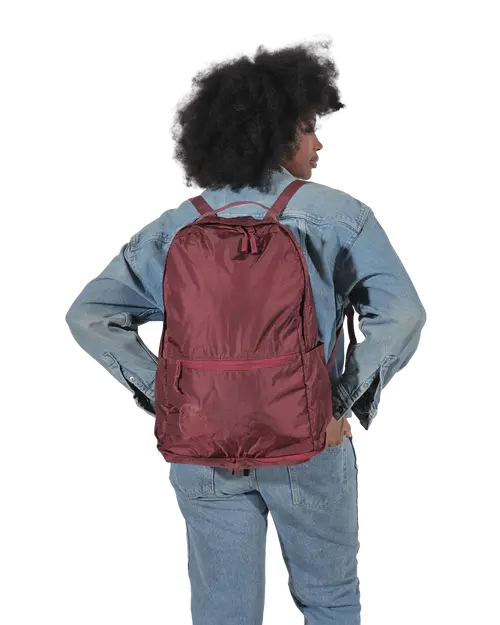 BABOON TO THE MOON Packable Backpack - Black Cherry