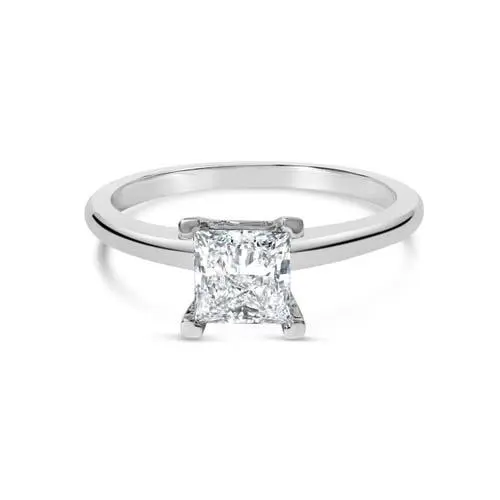 HAUS OF BRILLIANCE 14k Gold 1.0 Cttw Lab-grown Diamond Ring - White
