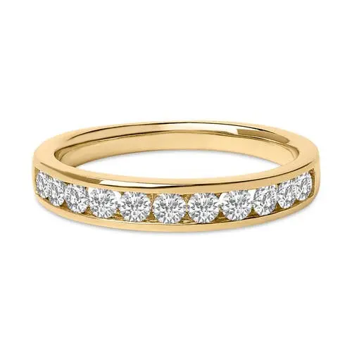 HAUS OF BRILLIANCE 14k Gold 1/2cttw Diamond Band - Yellow