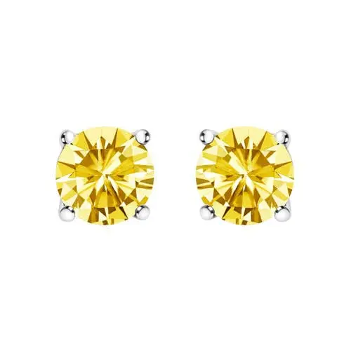 HAUS OF BRILLIANCE 14k Gold 1 1/2 Cttw Lab Grown Diamond Stud Earrings - White