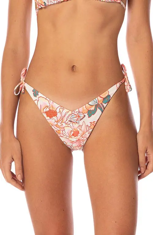 MAAJI Japanese Summer Sun Reversible Bikini Bottom - Open Beige
